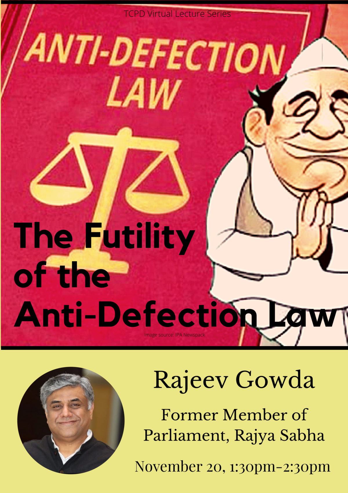 "The Futility of the Anti-Defection Law." - Trivedi Centre for ...