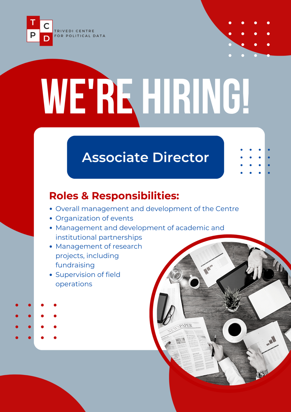 Full-Time Positions - Trivedi Centre for Political Data, Ashoka University